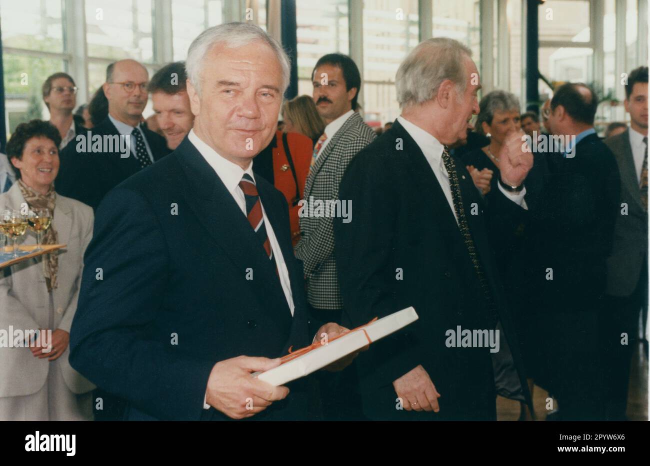 Manfred Stolpe, German politician, Minister President of Brandenburg ...