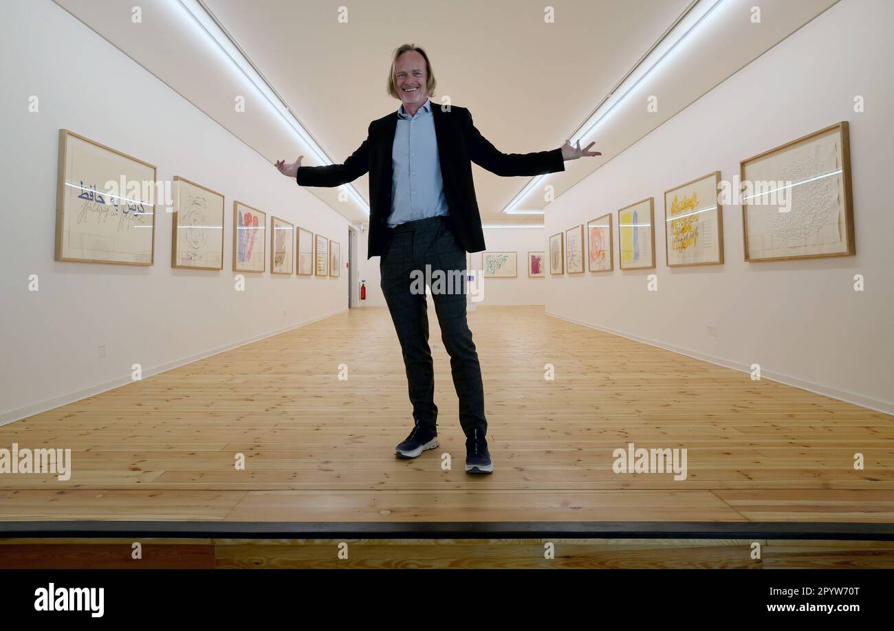 Rostock, Germany. 05th May, 2023. During a press tour with Jörg-Uwe ...