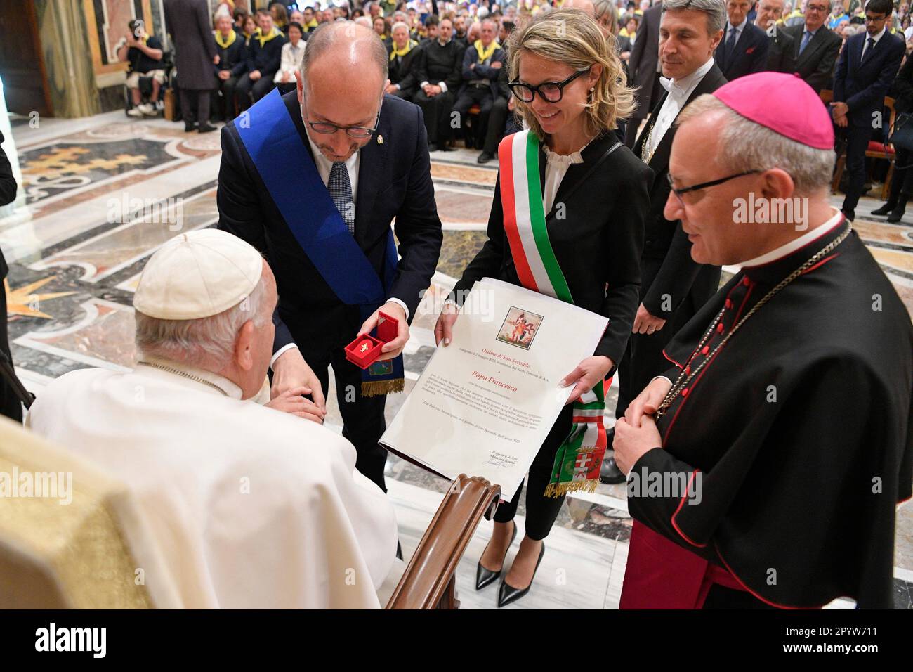 Vatican, Vatican. 05th May, 2023. Italy, Rome, Vatican, 2023/5/5.Pope ...
