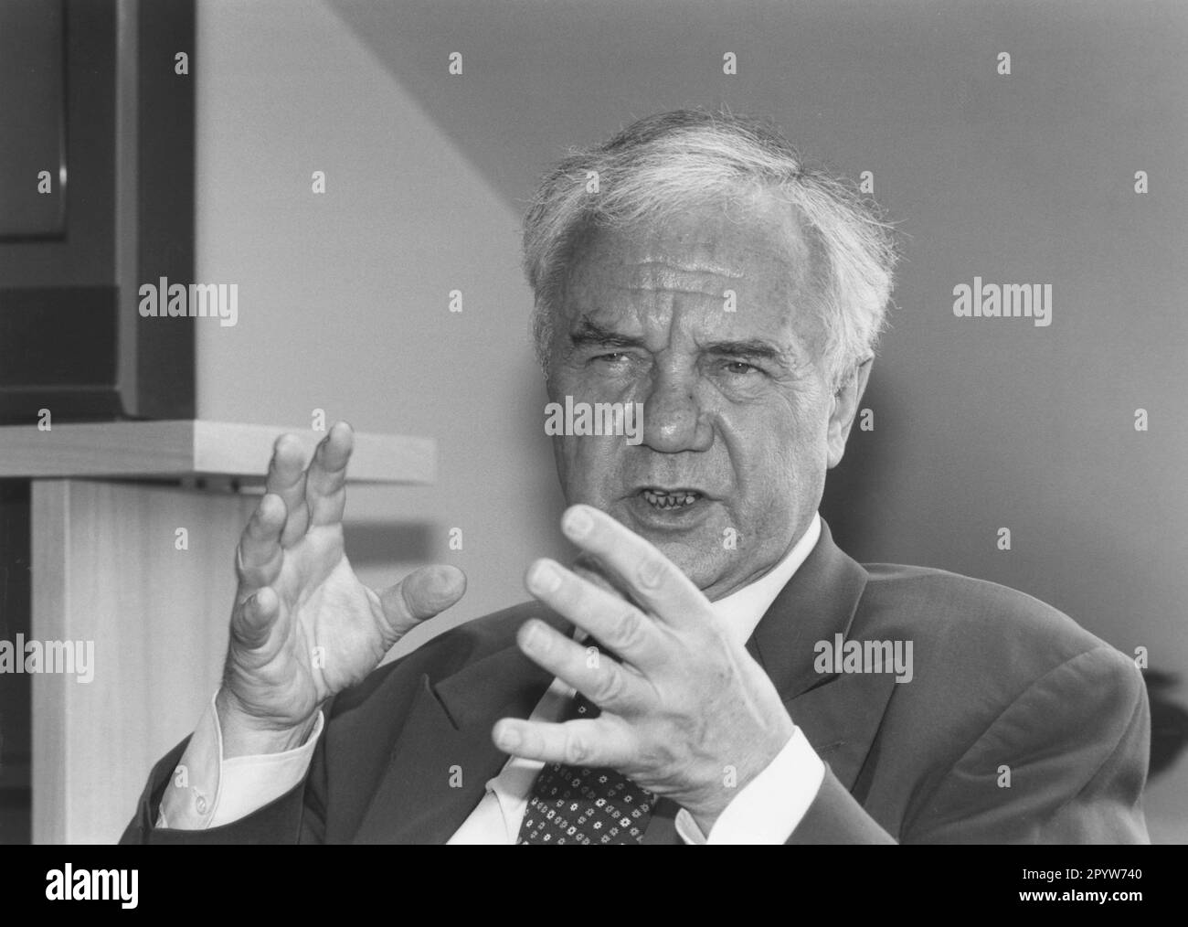 Manfred Stolpe, German politician, Minister President of Brandenburg ...