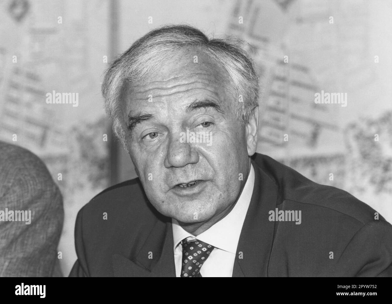 Manfred Stolpe, German politician, Minister President of Brandenburg ...