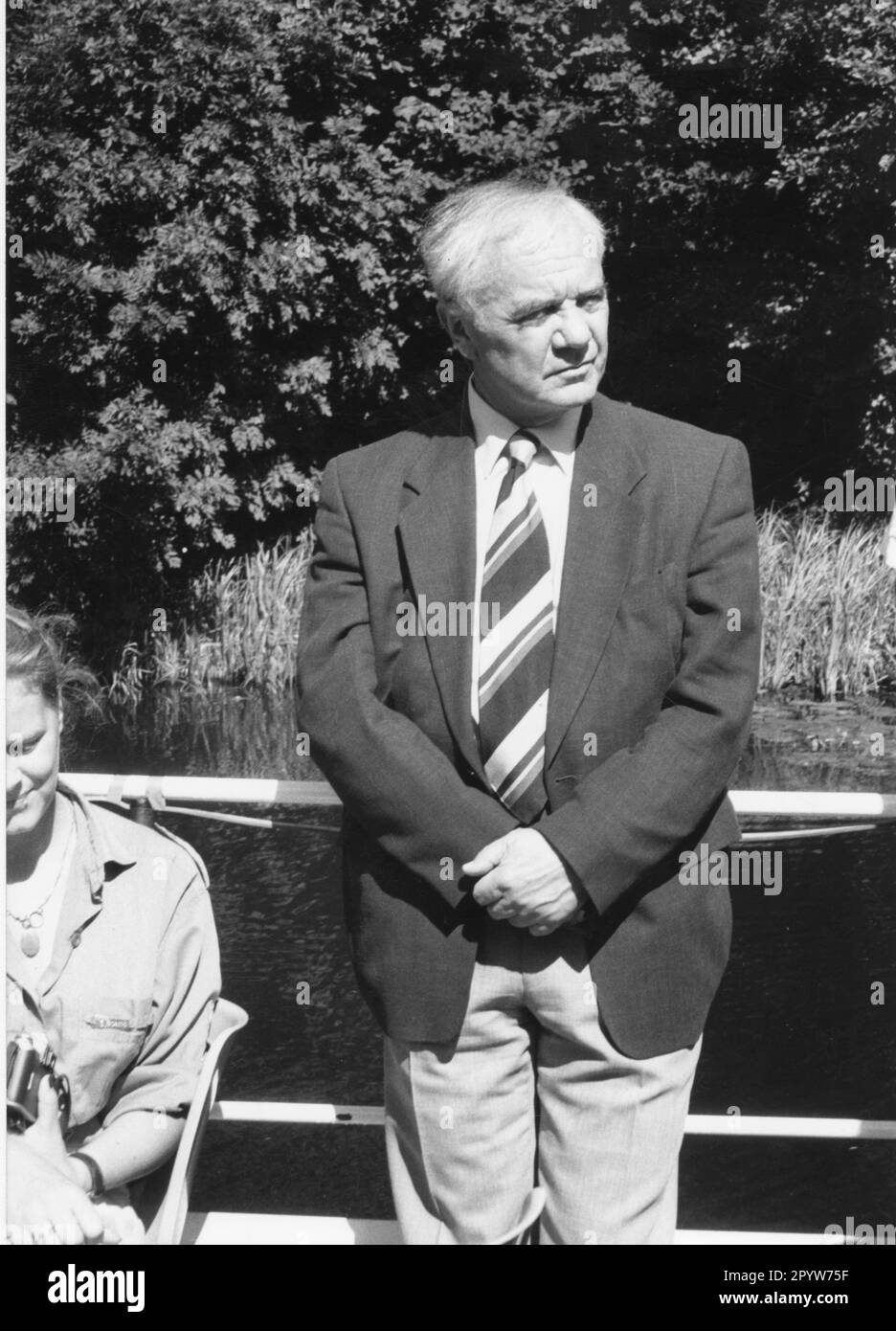 Manfred Stolpe, German politician, Minister President of Brandenburg ...