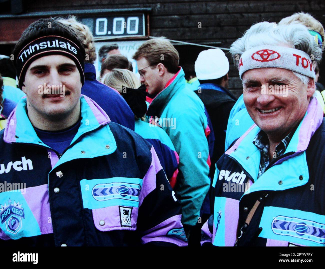 Georg Hackl and Josef Lenz, Luge World Championships in Winterberg ...