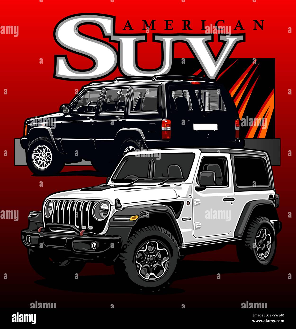 suv vector template Stock Vector Image & Art - Alamy