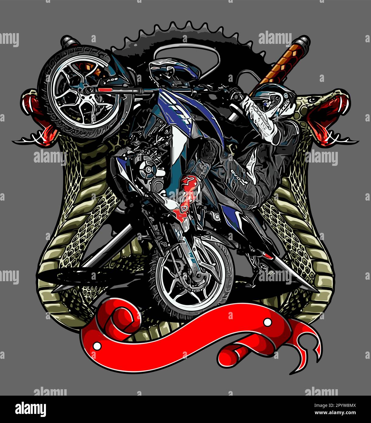 motorcycles vector template Stock Vector Image & Art - Alamy