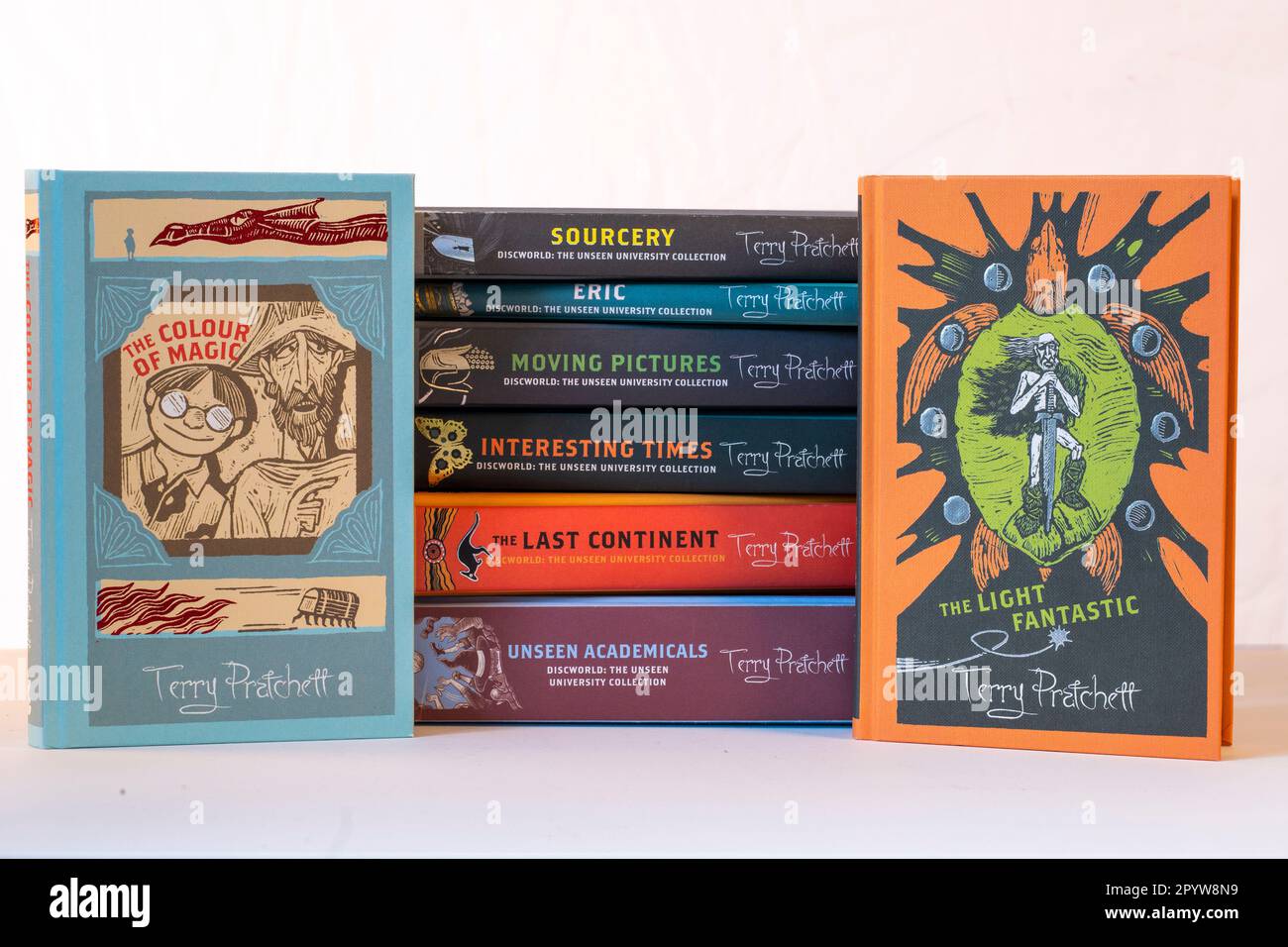 Complete Collection of Unseen University Discworld Hardback Books by Terry Pratchett © Clarissa ...