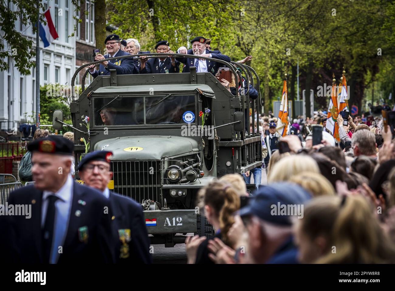 WAGENINGEN - Atmospheric image during the annual Liberation Defile in ...