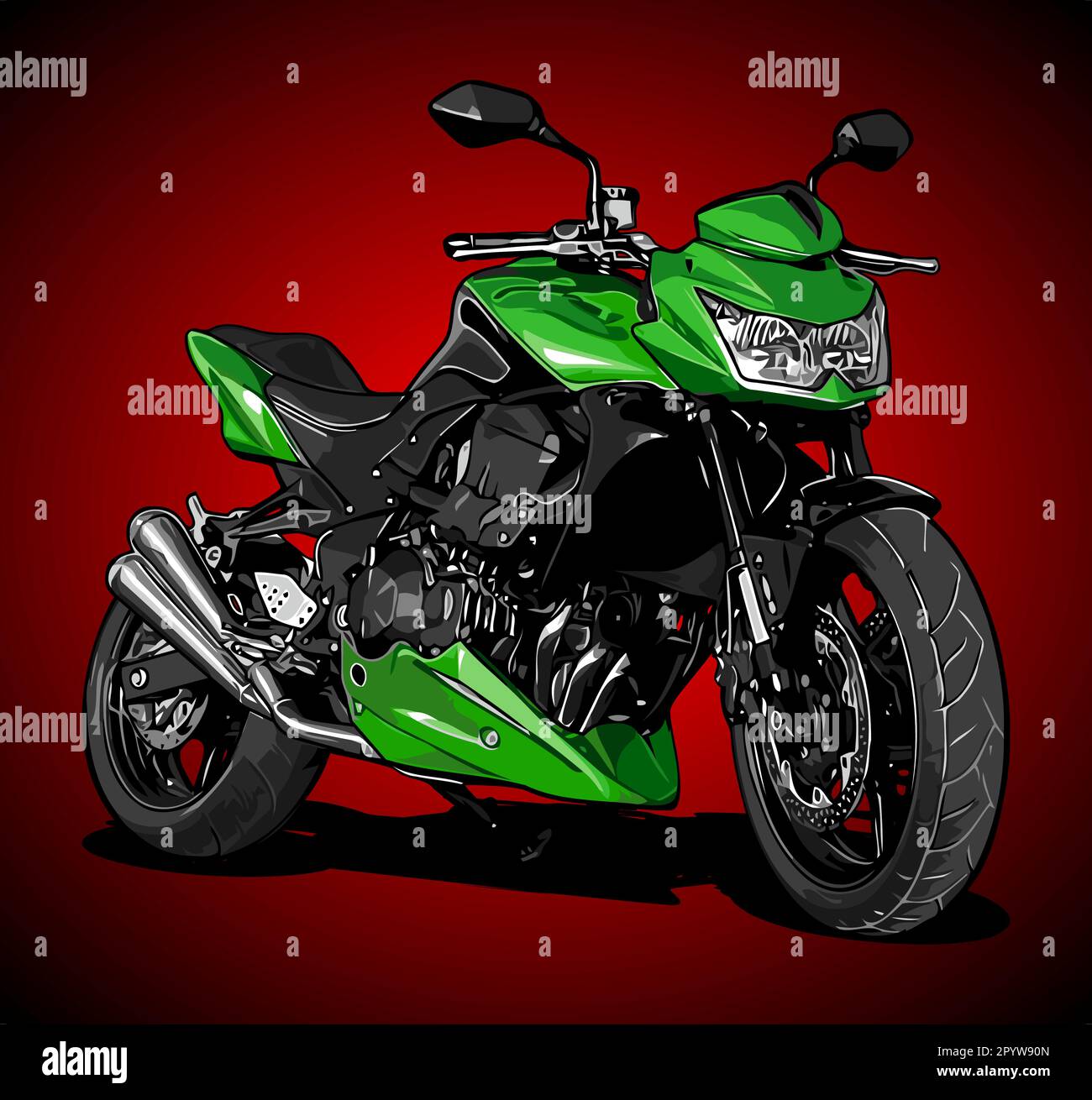 motorcycles vector template Stock Vector Image & Art - Alamy