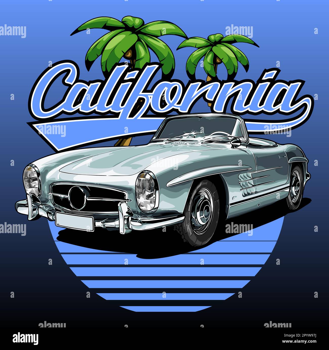 classic car vector template Stock Vector Image & Art - Alamy