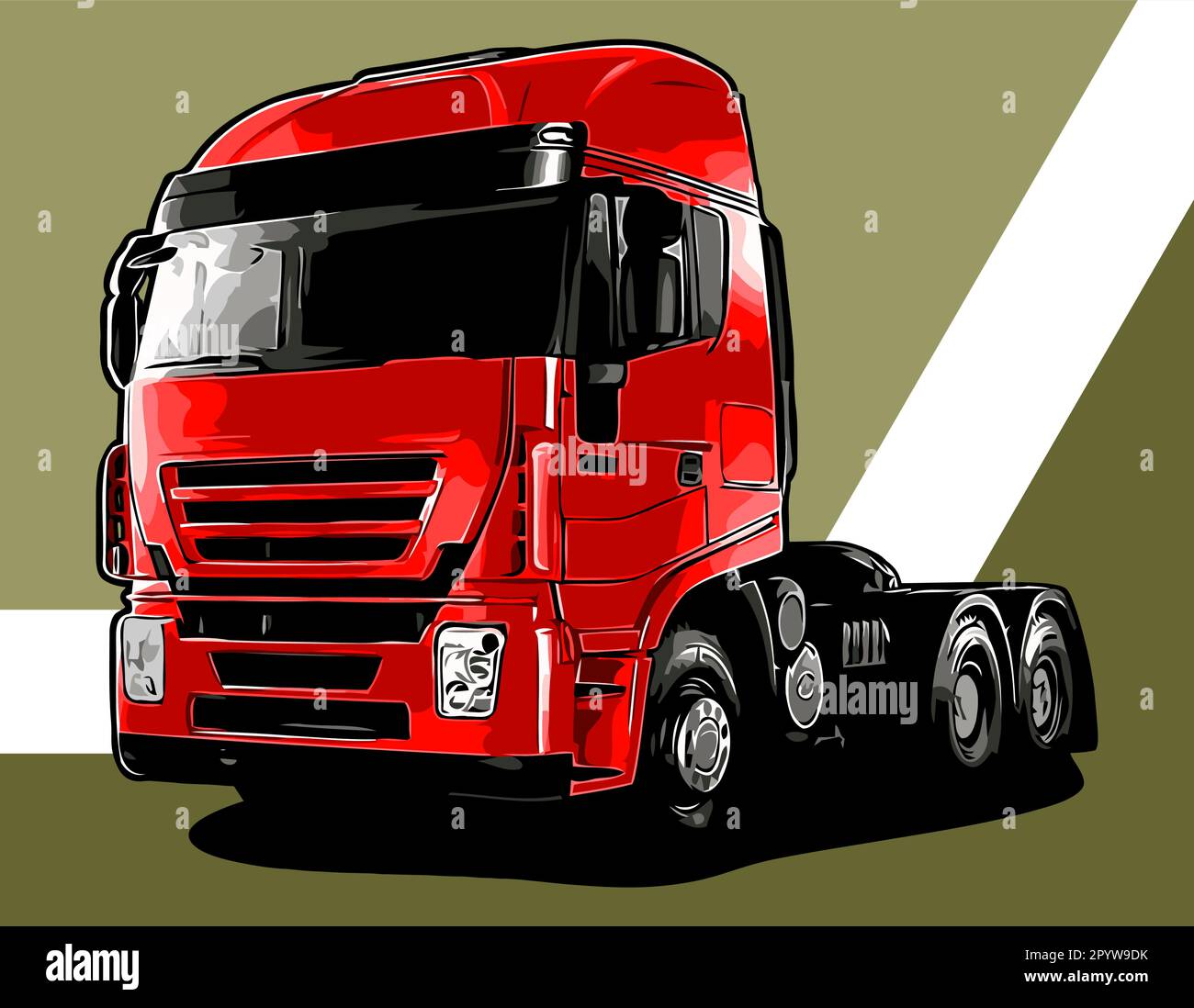 Front back side box Stock Vector Images - Alamy