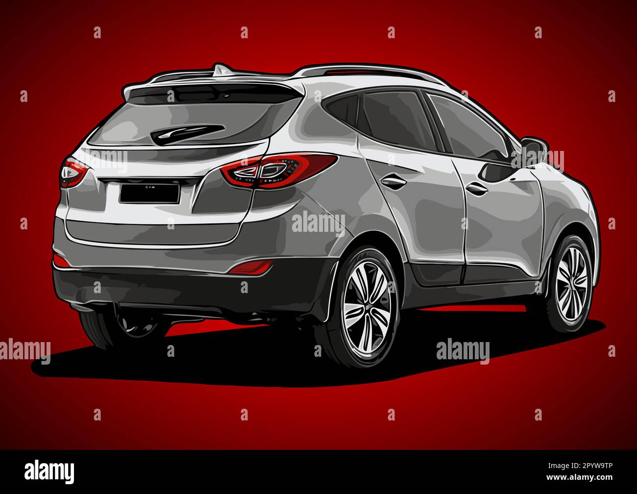 suv vector template Stock Vector Image & Art - Alamy