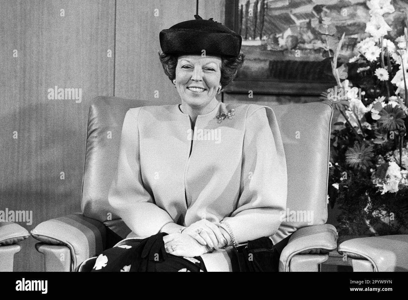 Germany, Bonn, 25.04.1991 Archive: 26/68/30 Visit of Queen Beatrix of ...