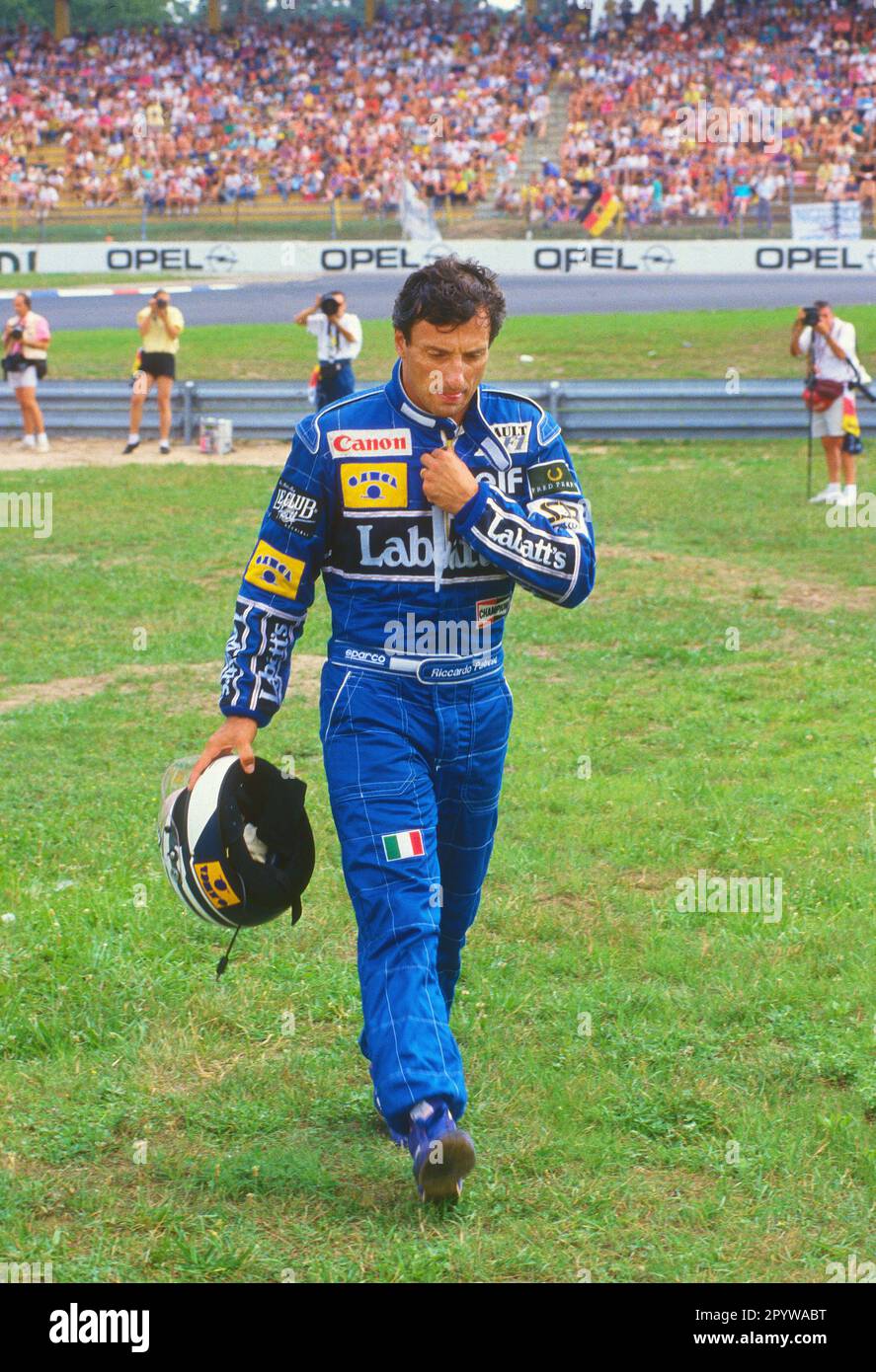 Germany, Hockenheim, 26.07.1992 Formula 1 race Photo: Riccardo Patrese ...