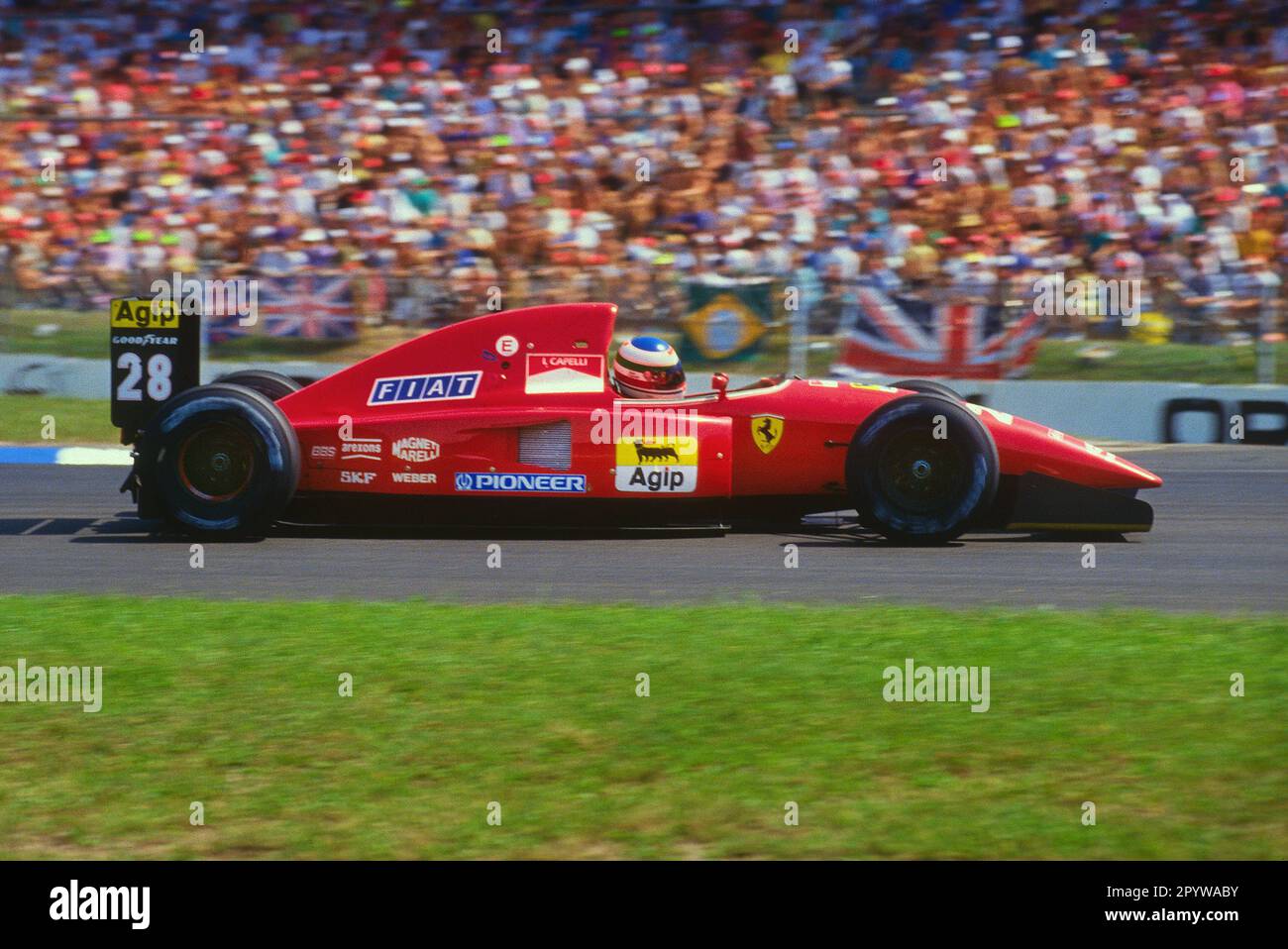 Germany, Hockenheim, 26.07.1992 Formula 1 race photo: Ivan Capelli in ...