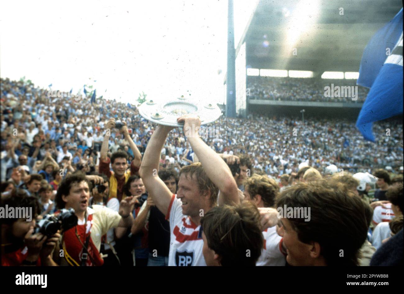 FC Schalke 04 - Hamburger SV 1:2 / HSV thereby German champion/04.06. ...