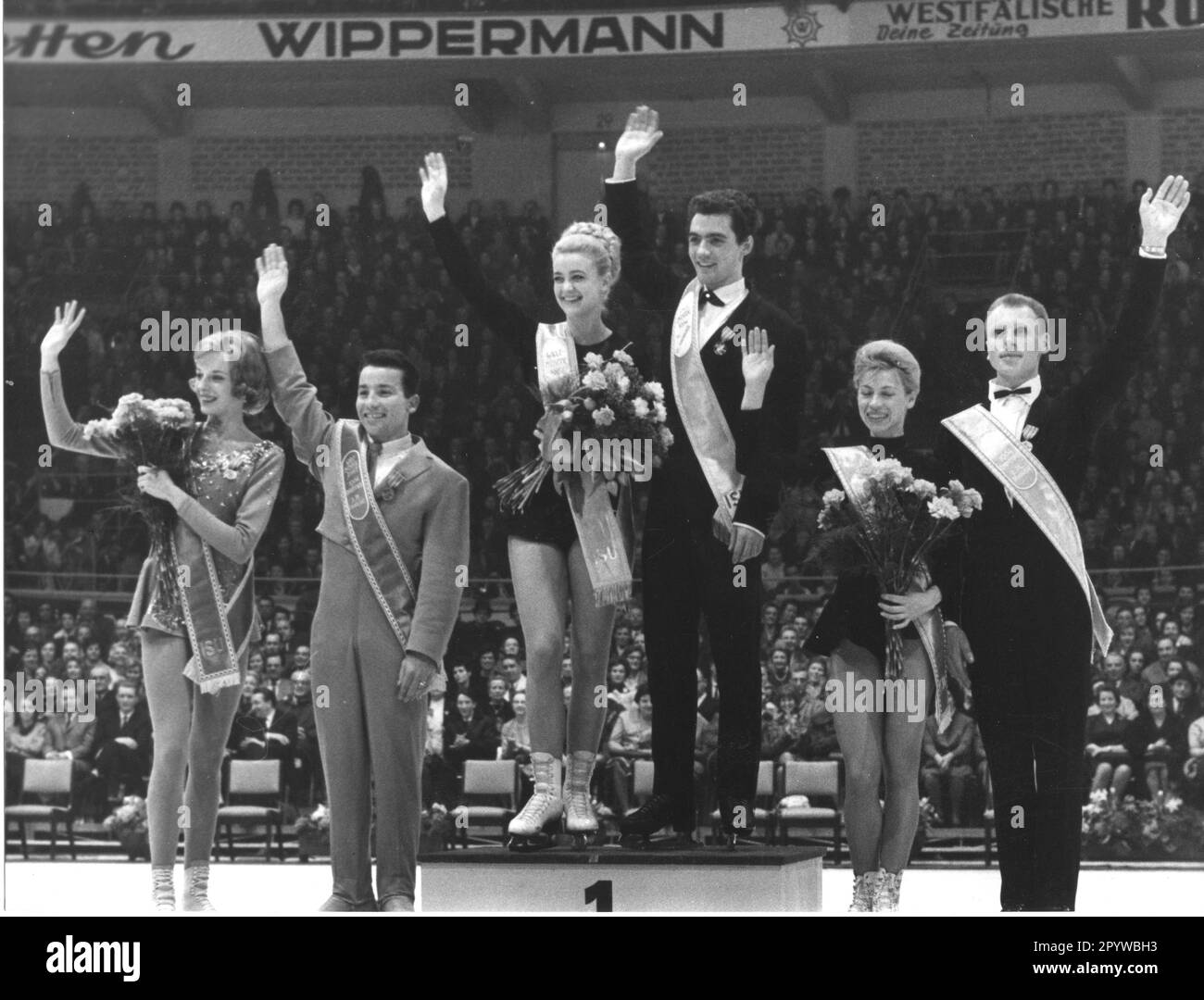 Figure Skating World Championships 1964 in Dortmund Free Dance of the ...
