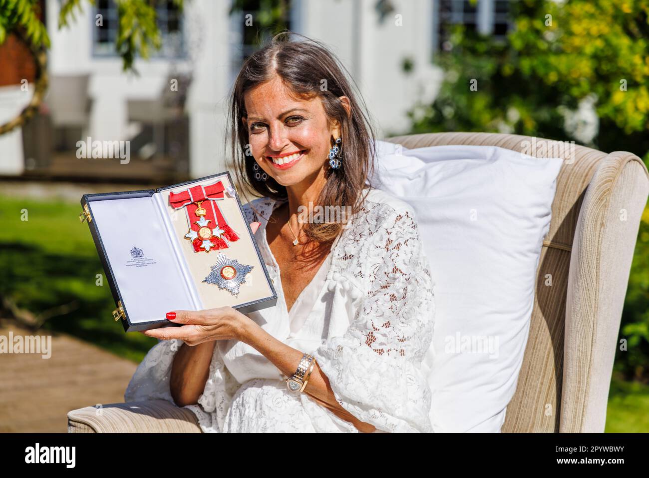 Dame deborah james and prince william hi-res stock photography and ...