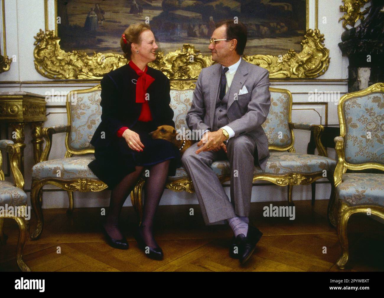 Denmark, Copenhagen, 20.05.1996 Royal Danish House Photo: Queen ...