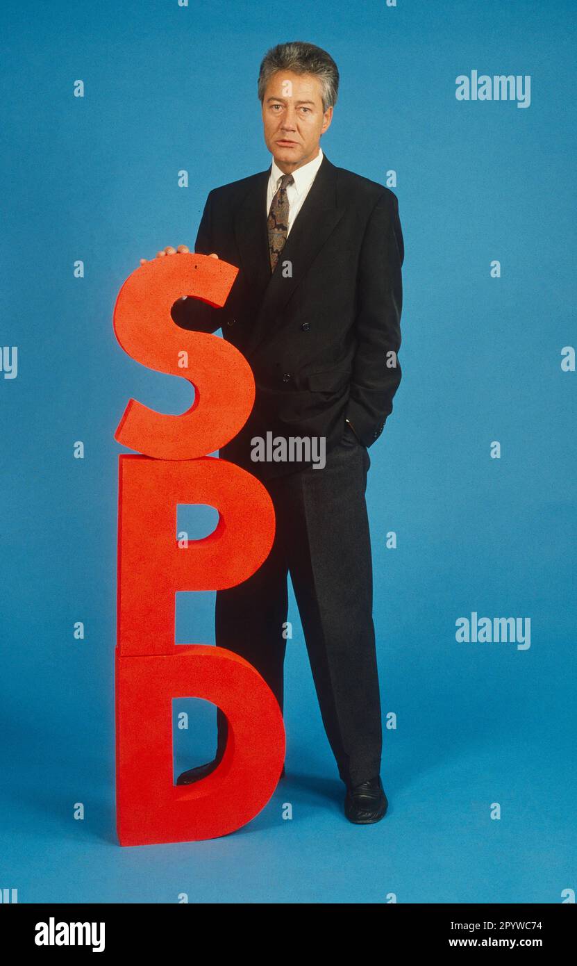Germany, Bonn, 17.05.1991 SPD photo: designated SPD chairman Bjoern ...