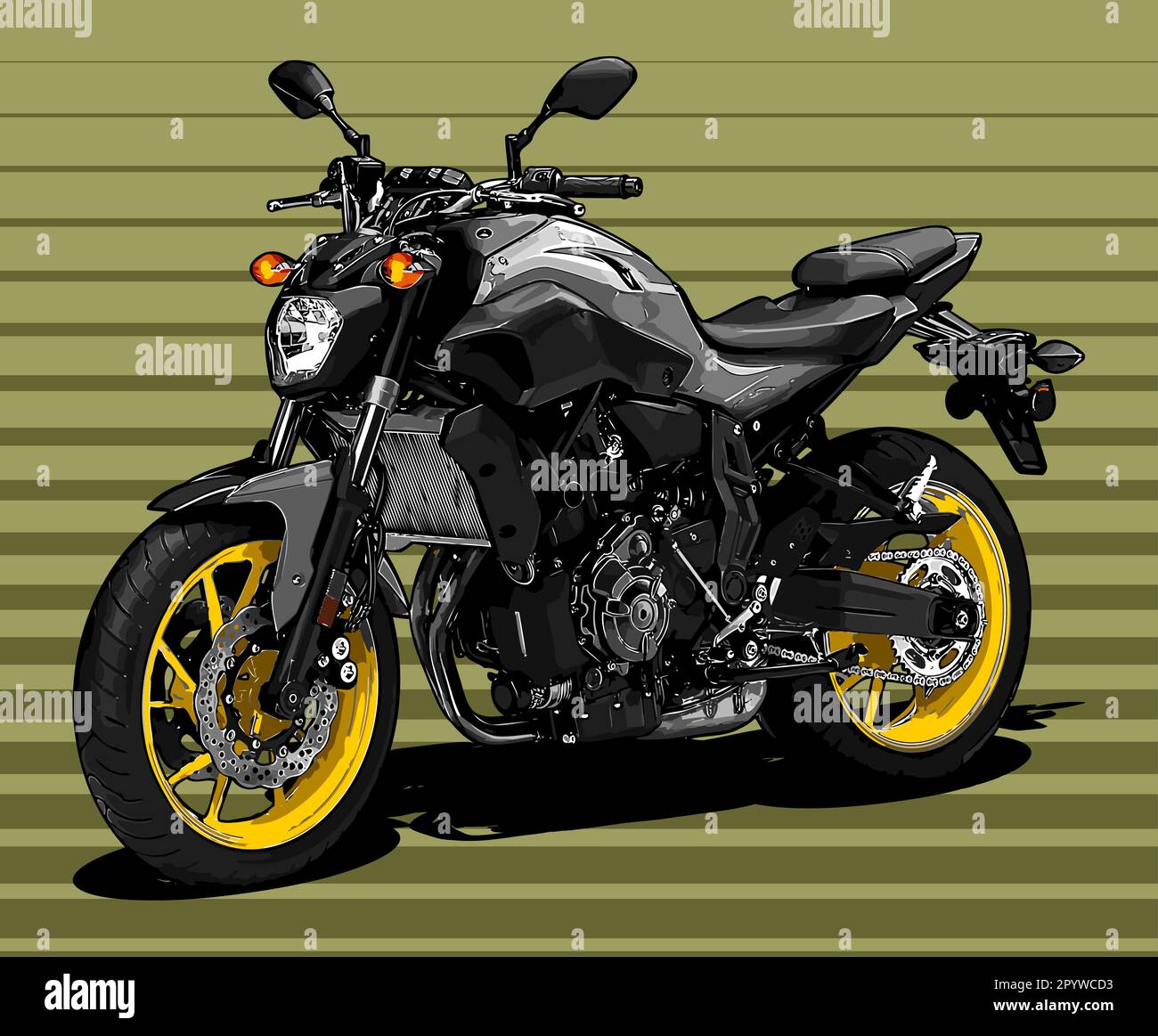 motorcycles vector template Stock Vector Image & Art - Alamy