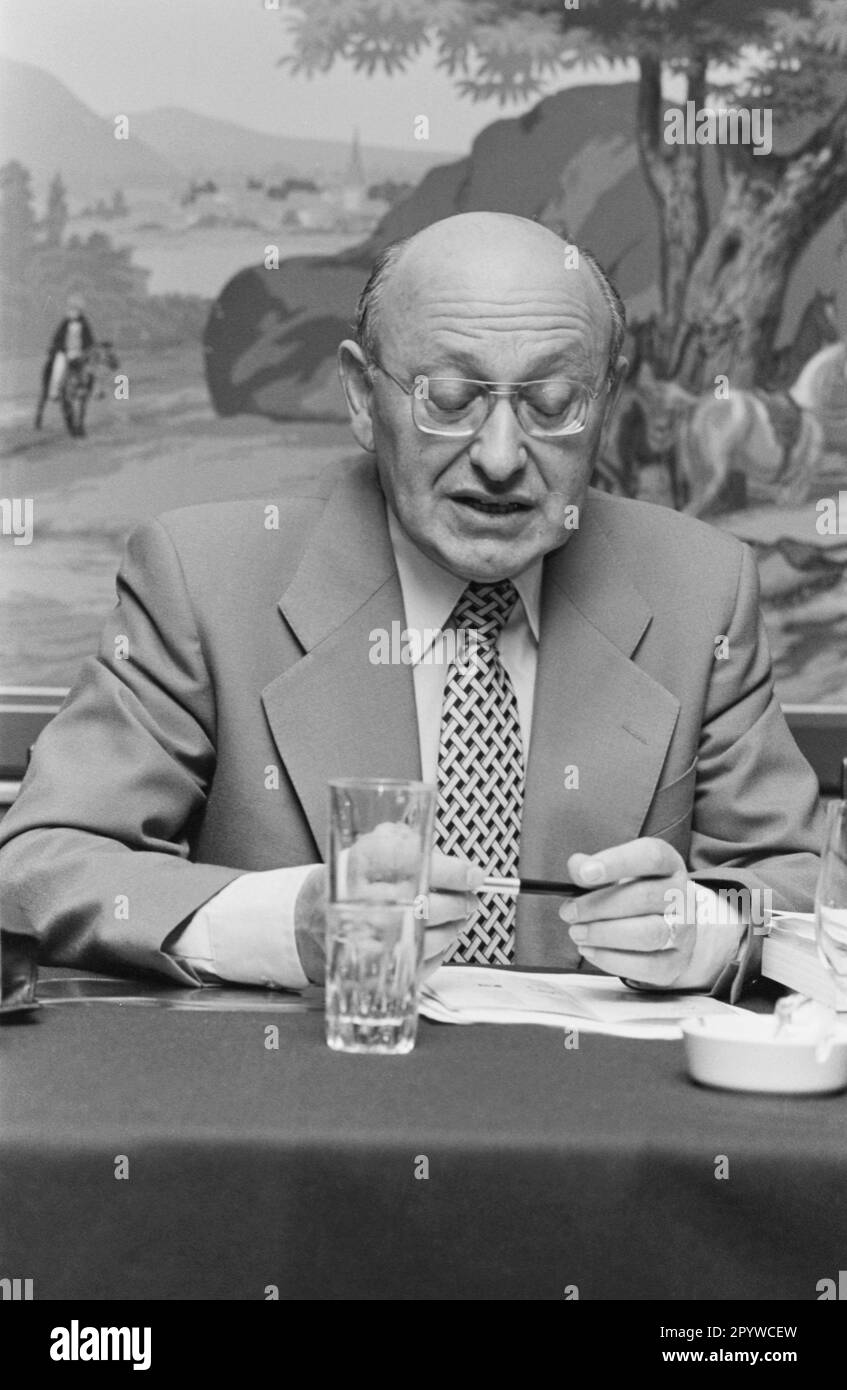 Marcel Reich-Ranicki, the chairman of the jury for the Ingeborg ...