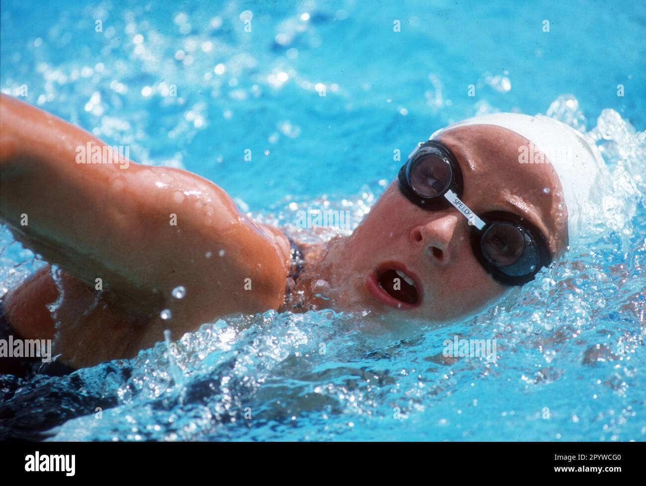 Swimming freestyle 1984 usa hi-res stock photography and images - Alamy