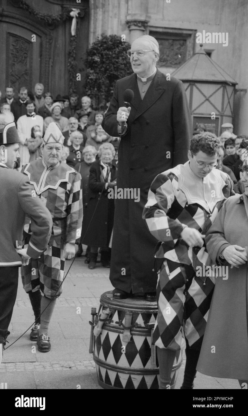 Friedrich Cardinal Wetter in Munich. [automated translation] Stock ...
