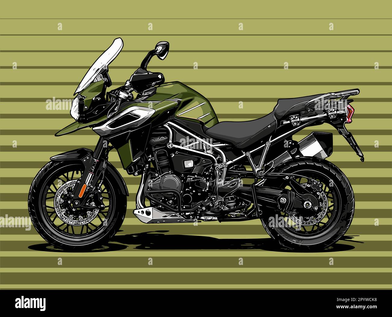 motorcycles vector template Stock Vector Image & Art - Alamy