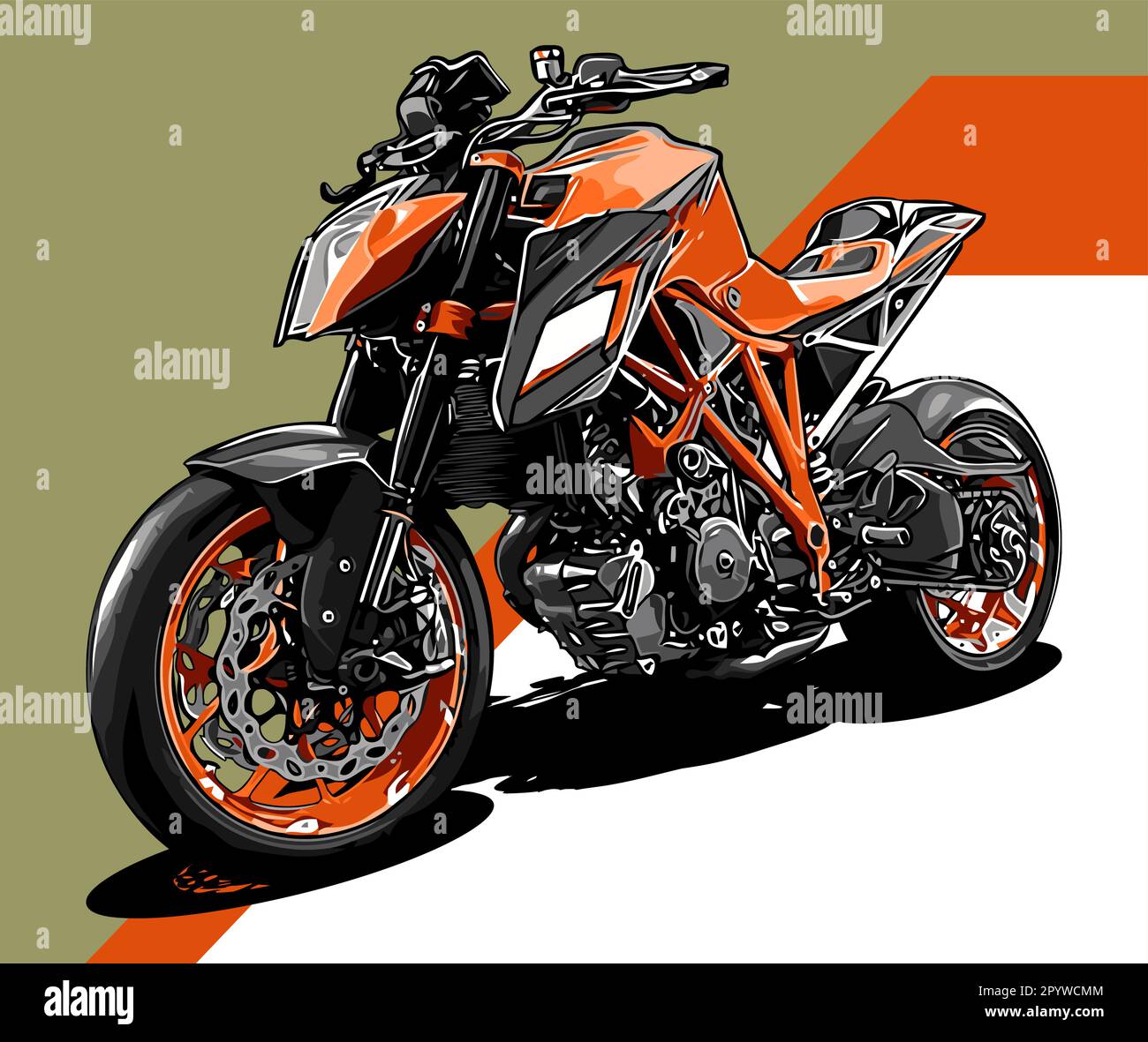 motorcycles vector template Stock Vector Image & Art - Alamy