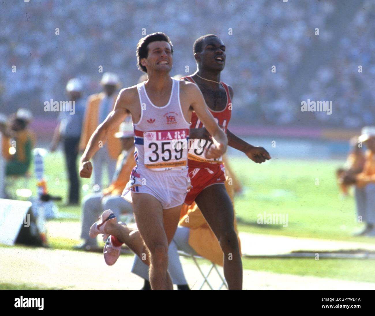 Sebastian coe 1984 olympics hi-res stock photography and images - Alamy