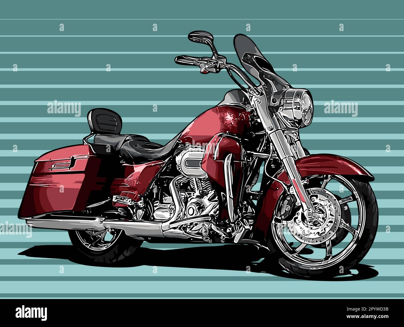 motorcycles vector template Stock Vector Image & Art - Alamy