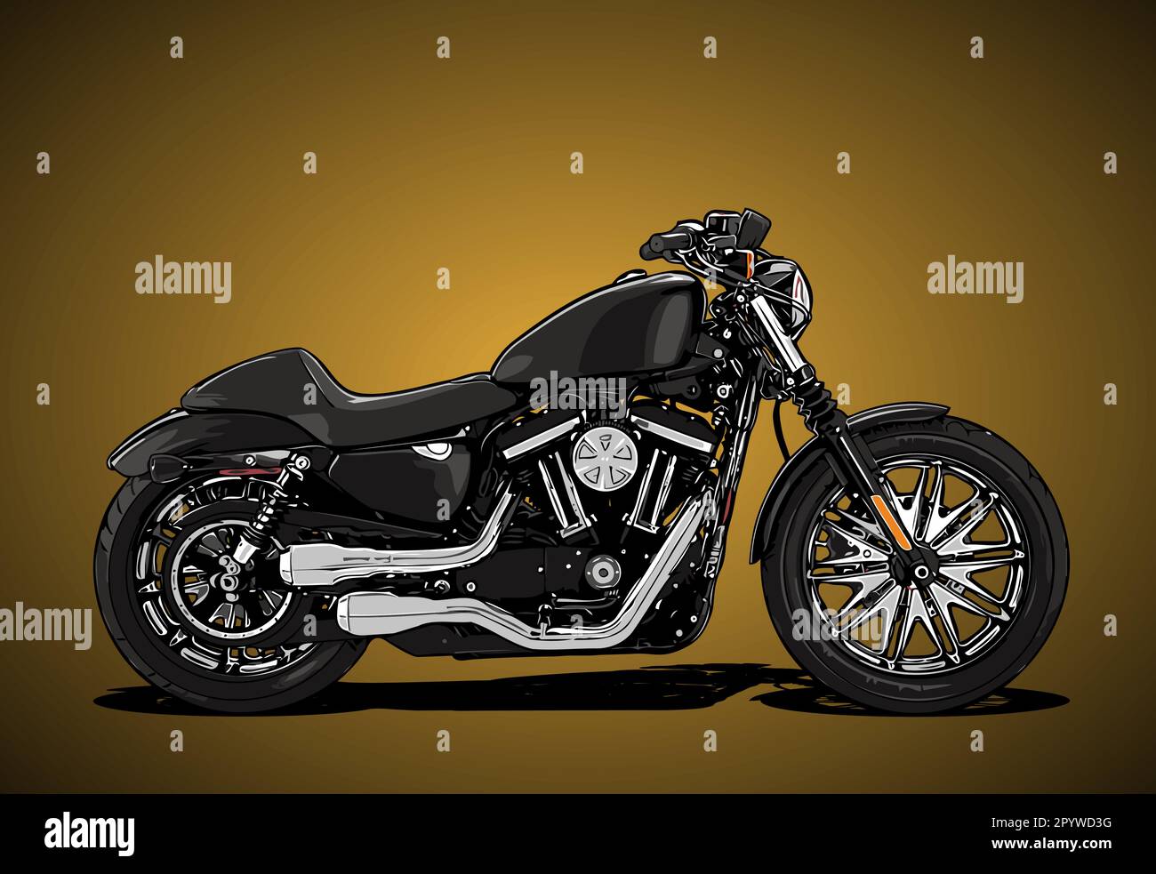 motorcycles vector template Stock Vector Image & Art - Alamy