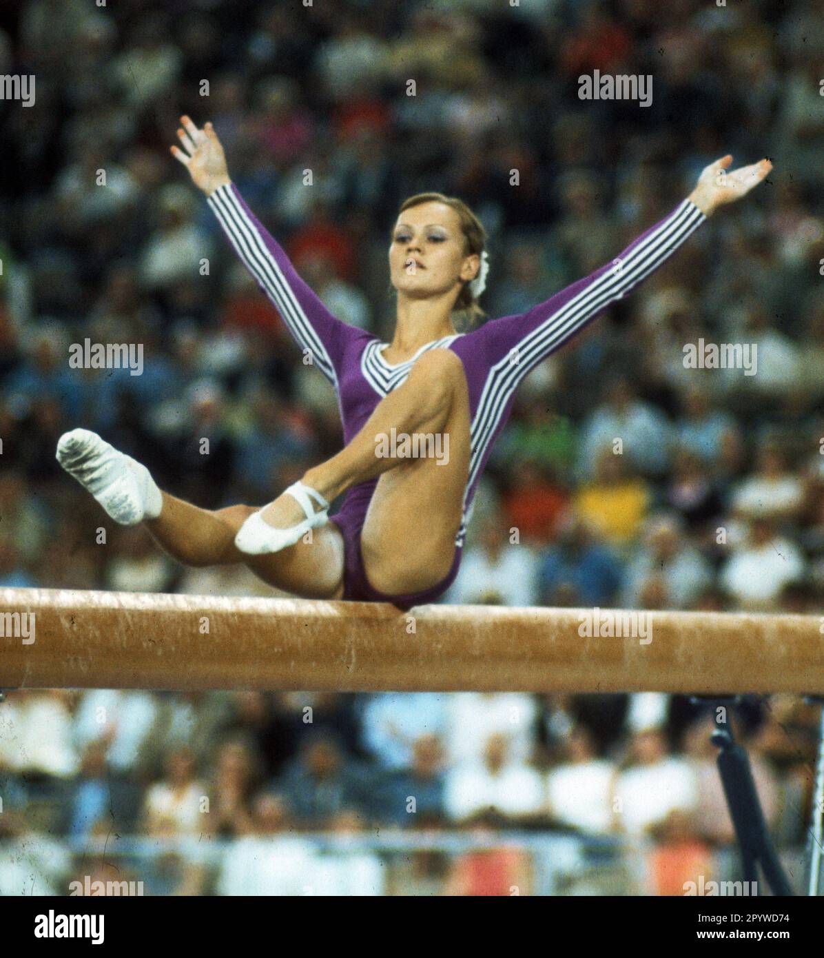 Olympic Games, Munich 1972. gymnastics: Karin Jantz (GDR) 31.08.1972 ...