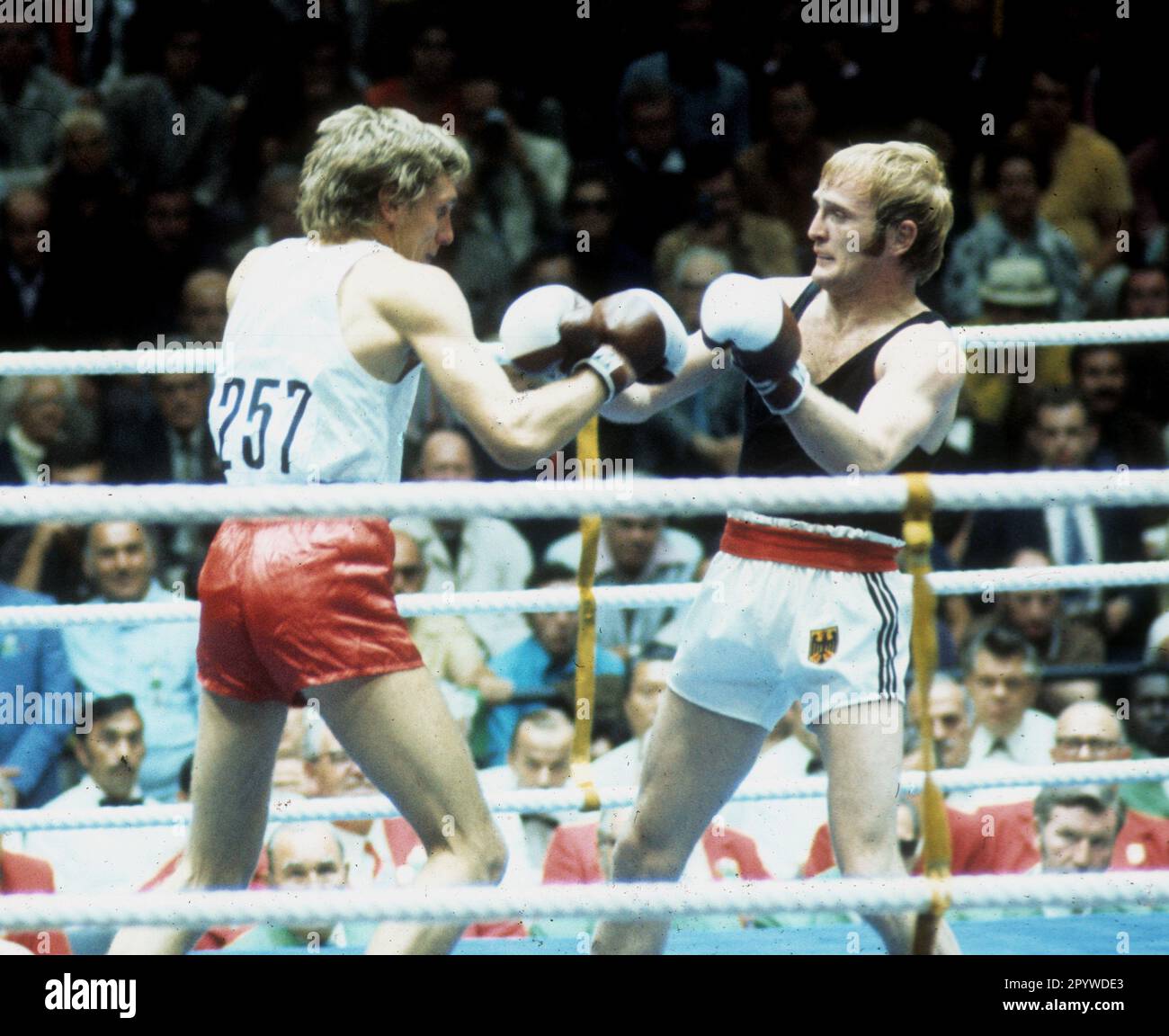 Olympic Games, Munich 1972 boxing , final, half middleweight Dieter ...