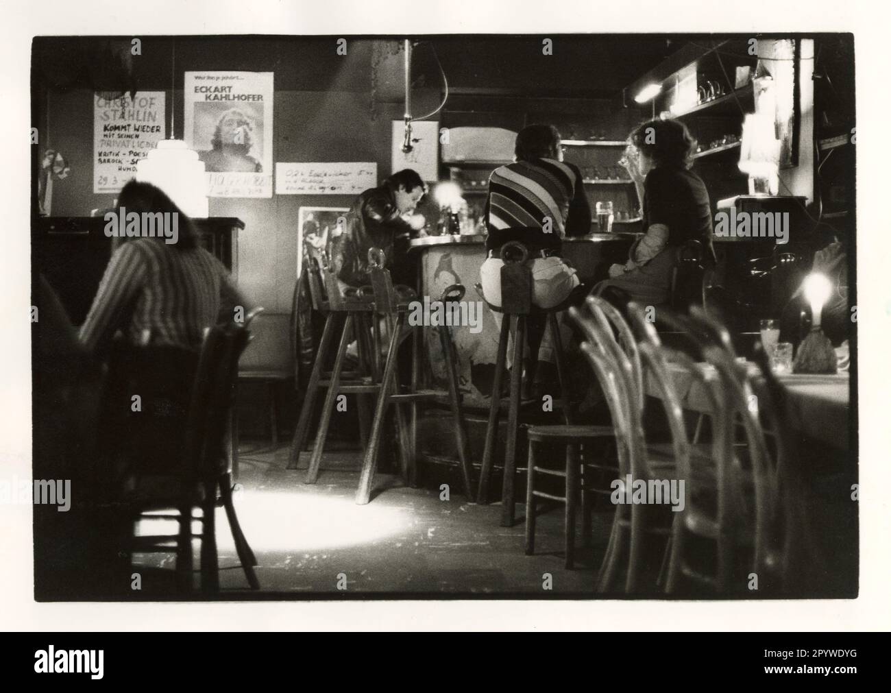 Kneipe Schwabinger Brettl Walter Novak, an institution in Schwabing ...