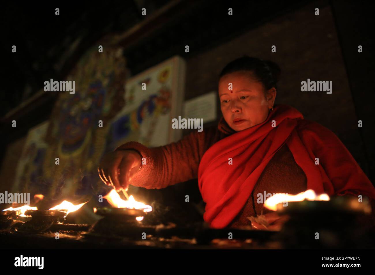 Banepa, Nepal. 05th May, 2023. On May 5, 2023 in Banepa, Nepal. Women ...