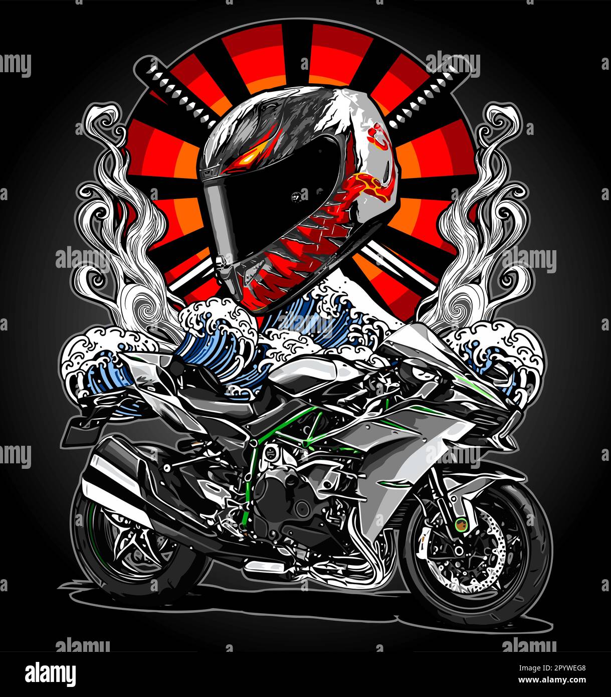 motorsport vector template Stock Vector Image & Art - Alamy