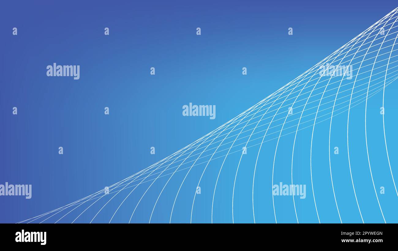 Blue Background with Lines Stock Vector Image & Art - Alamy