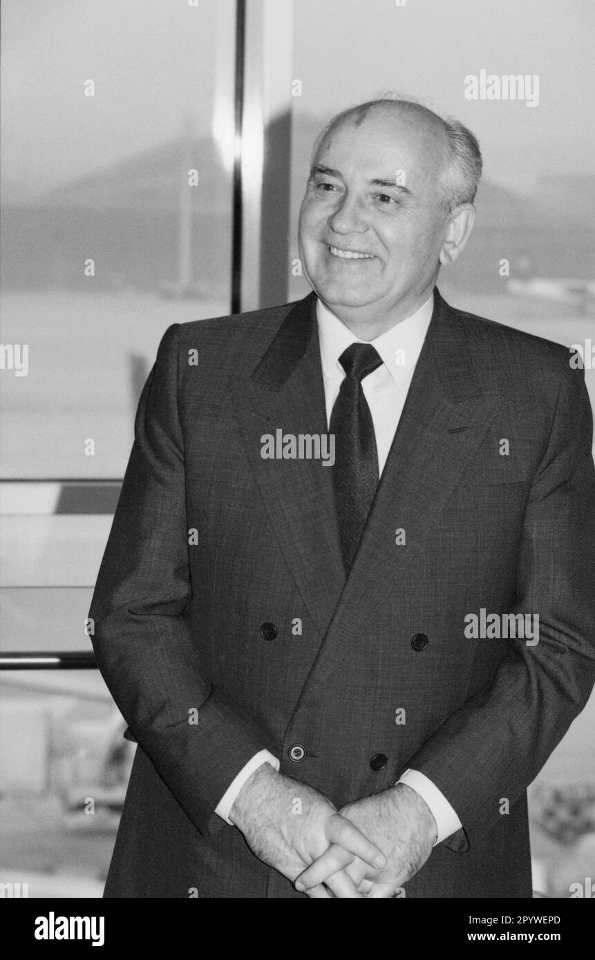 Mikhail gorbachev Black and White Stock Photos & Images - Alamy