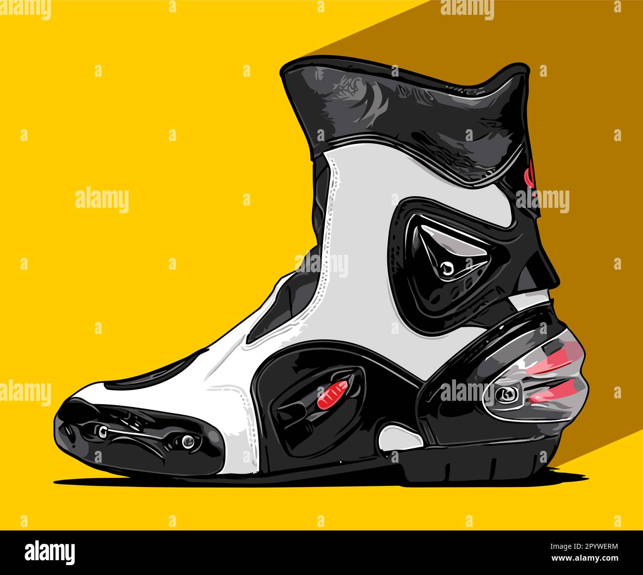 racing shoes vector template Stock Vector Image & Art - Alamy