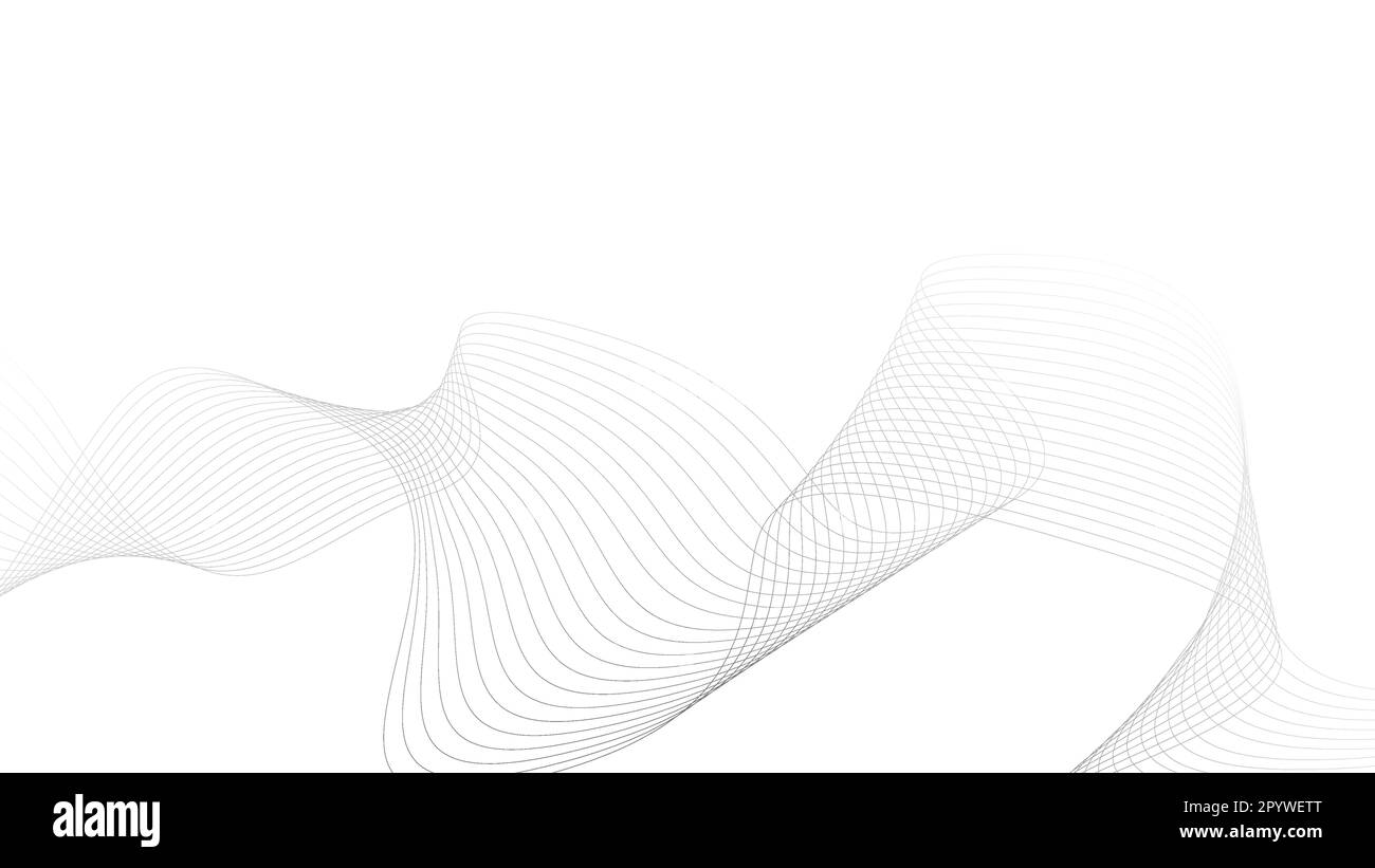 White Background with Wavy Shape Stock Vector Image & Art - Alamy