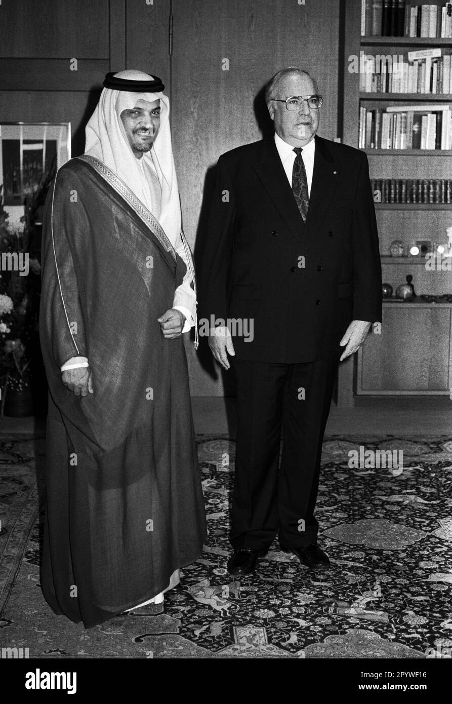Germany, Bonn , 11.10.1990. Archive No: 22-62-12 Saudi Arabia's Prince ...