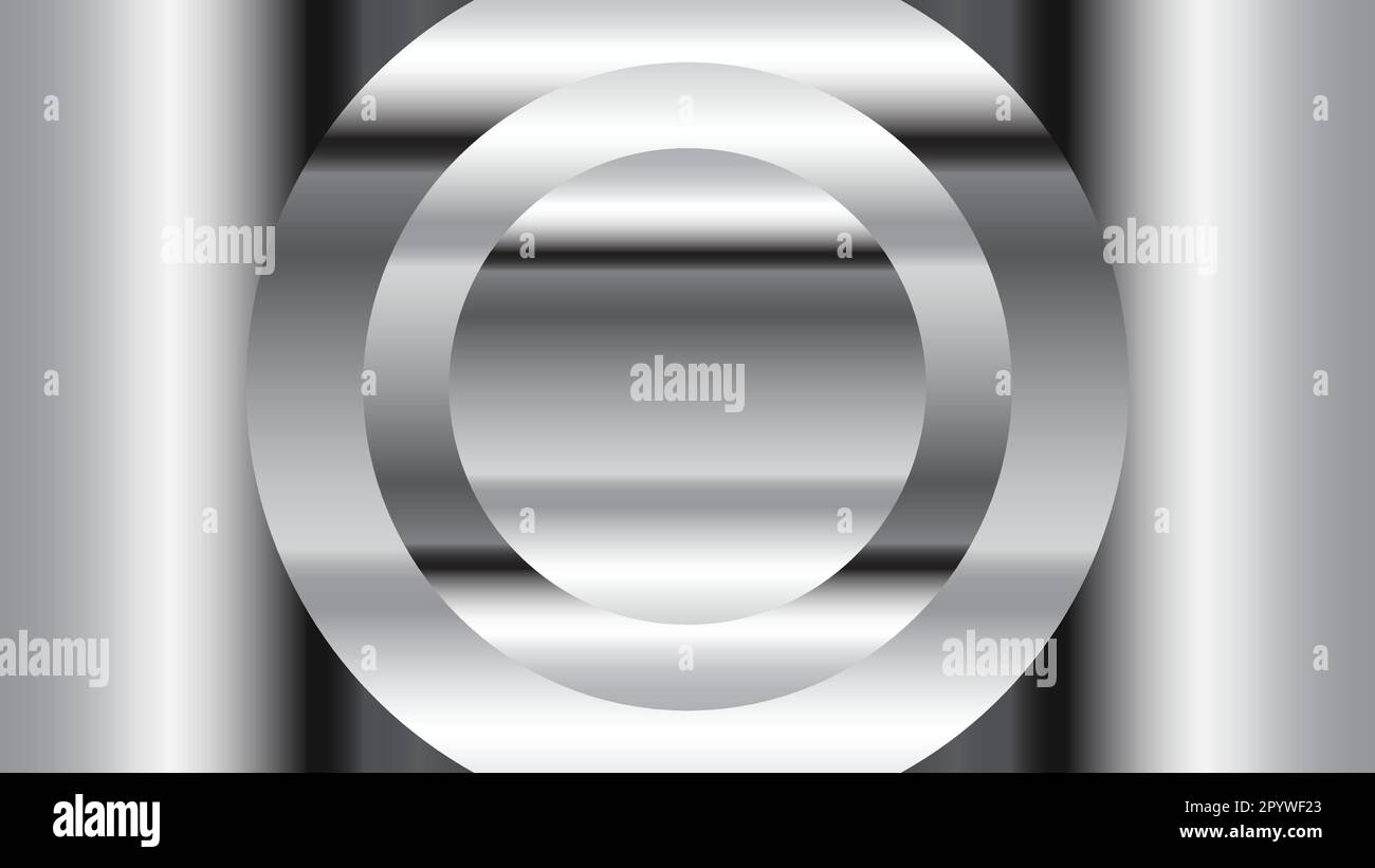 Silver gradient Stock Vector Images - Alamy