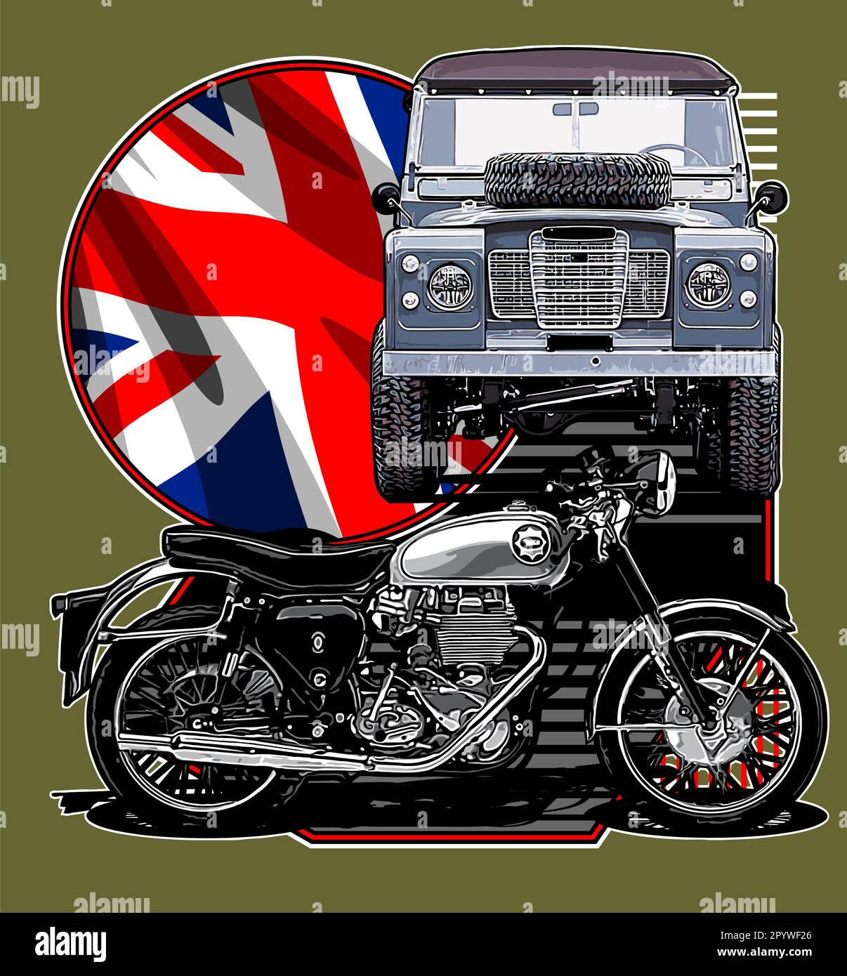 motorcycles and cars Stock Vector Image & Art - Alamy