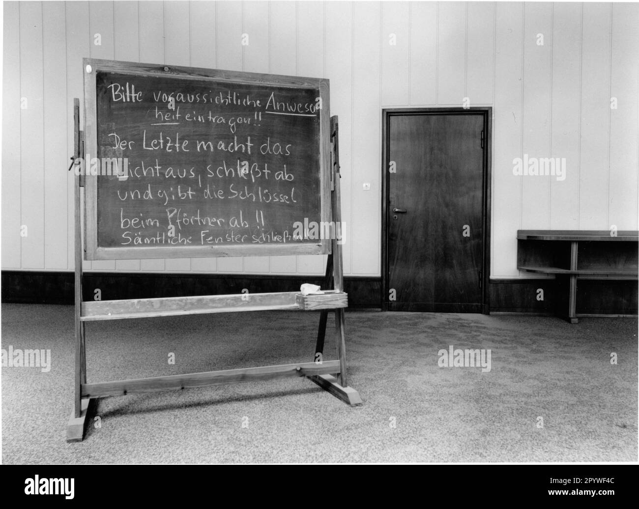 Conference room in the former Central Committee Berlin-Mitte, today the ...