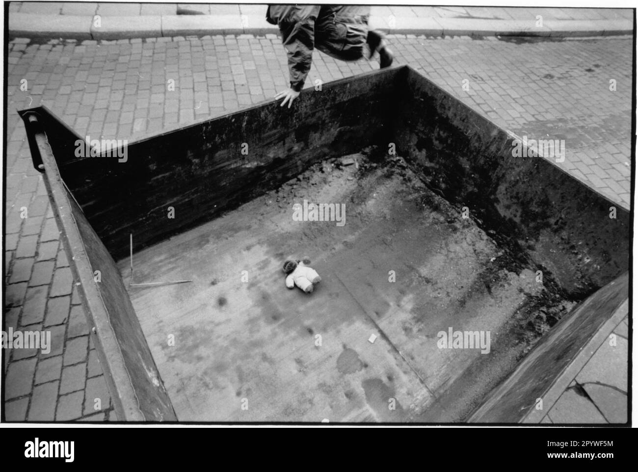 Jump out of life Black and White Stock Photos & Images - Alamy