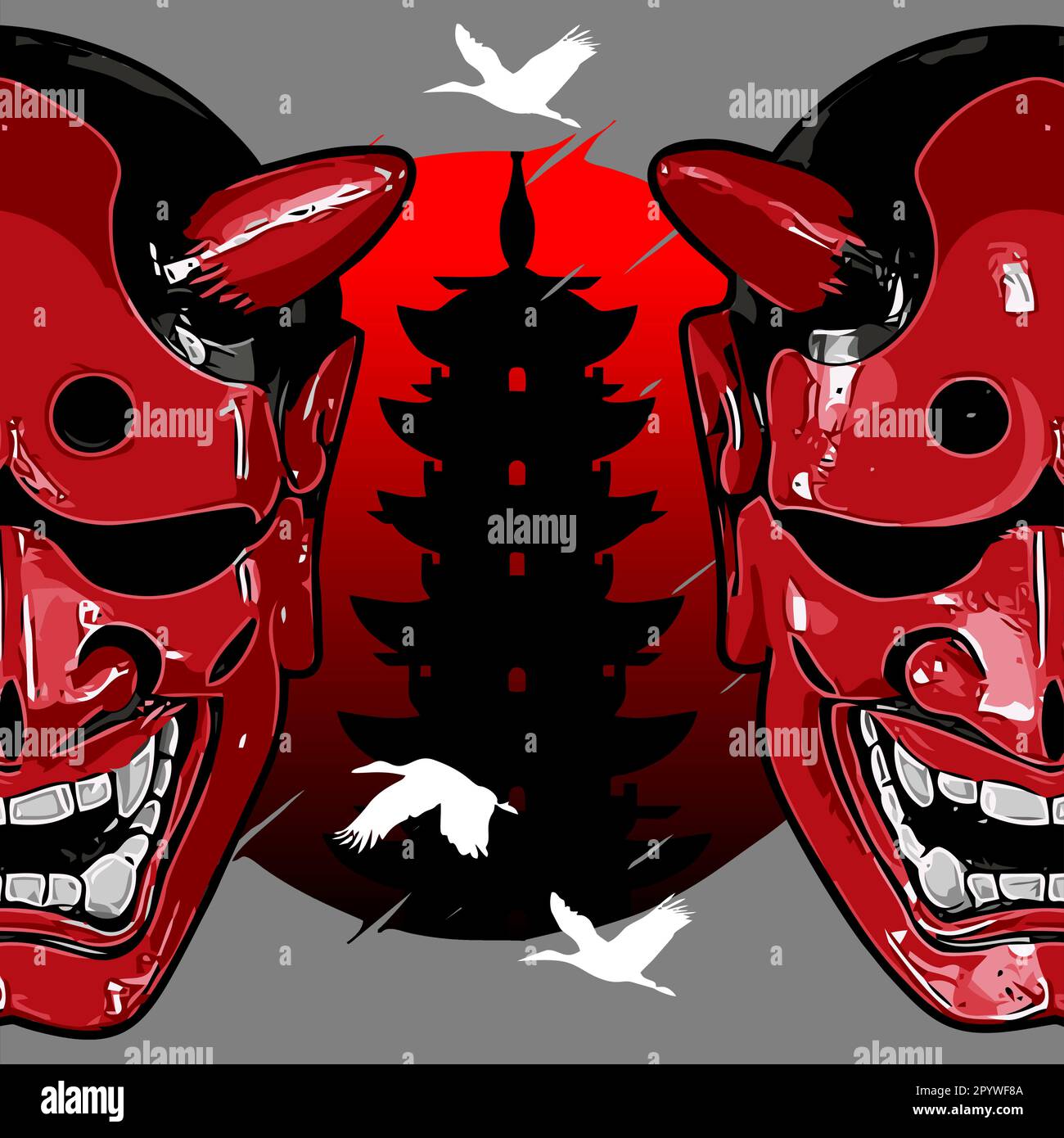 Japanese mythology anime hi-res stock photography and images - Alamy