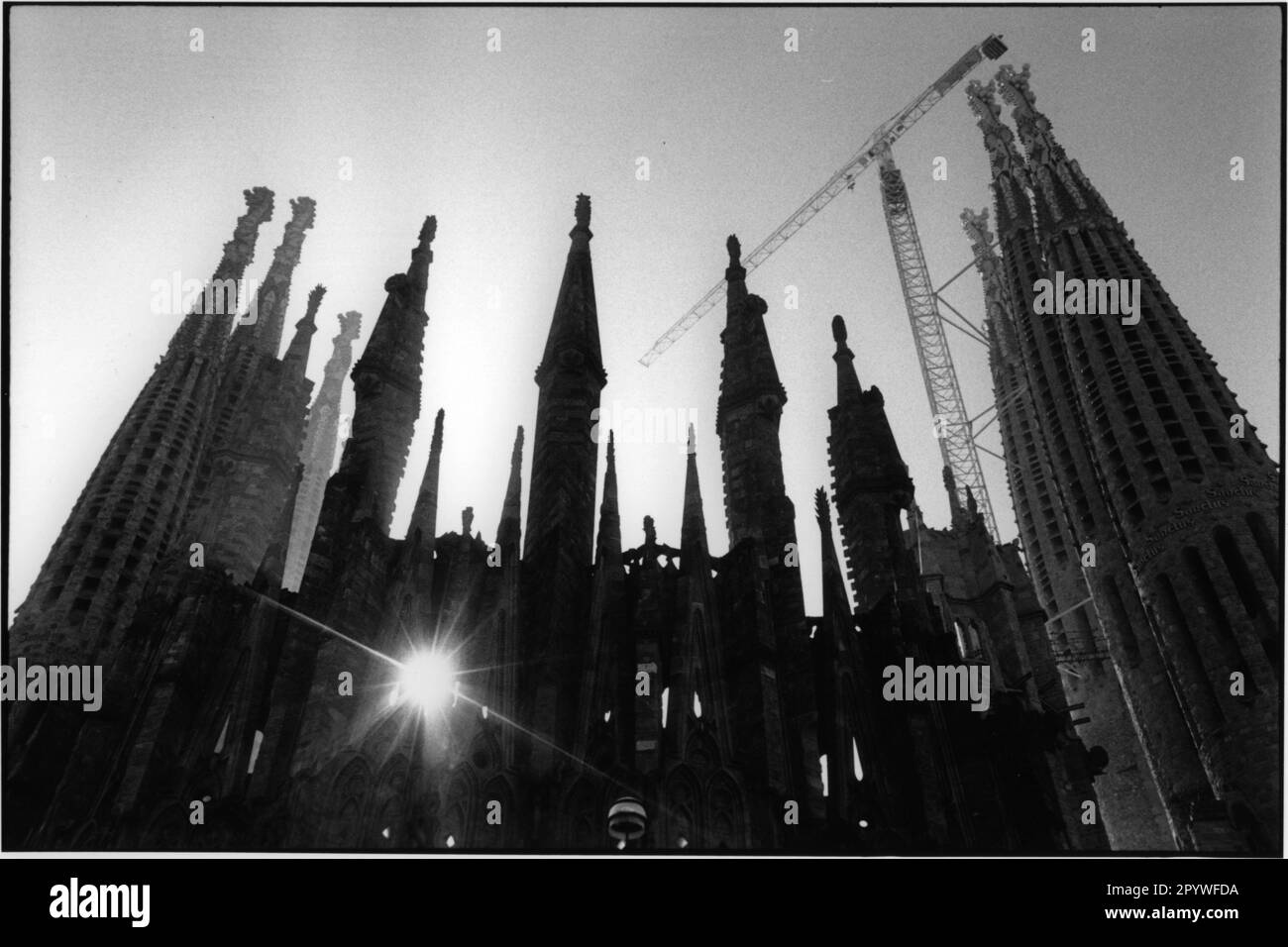 Barcelona (Spain), La Sagrada Familia (Church of the Holy Family ...