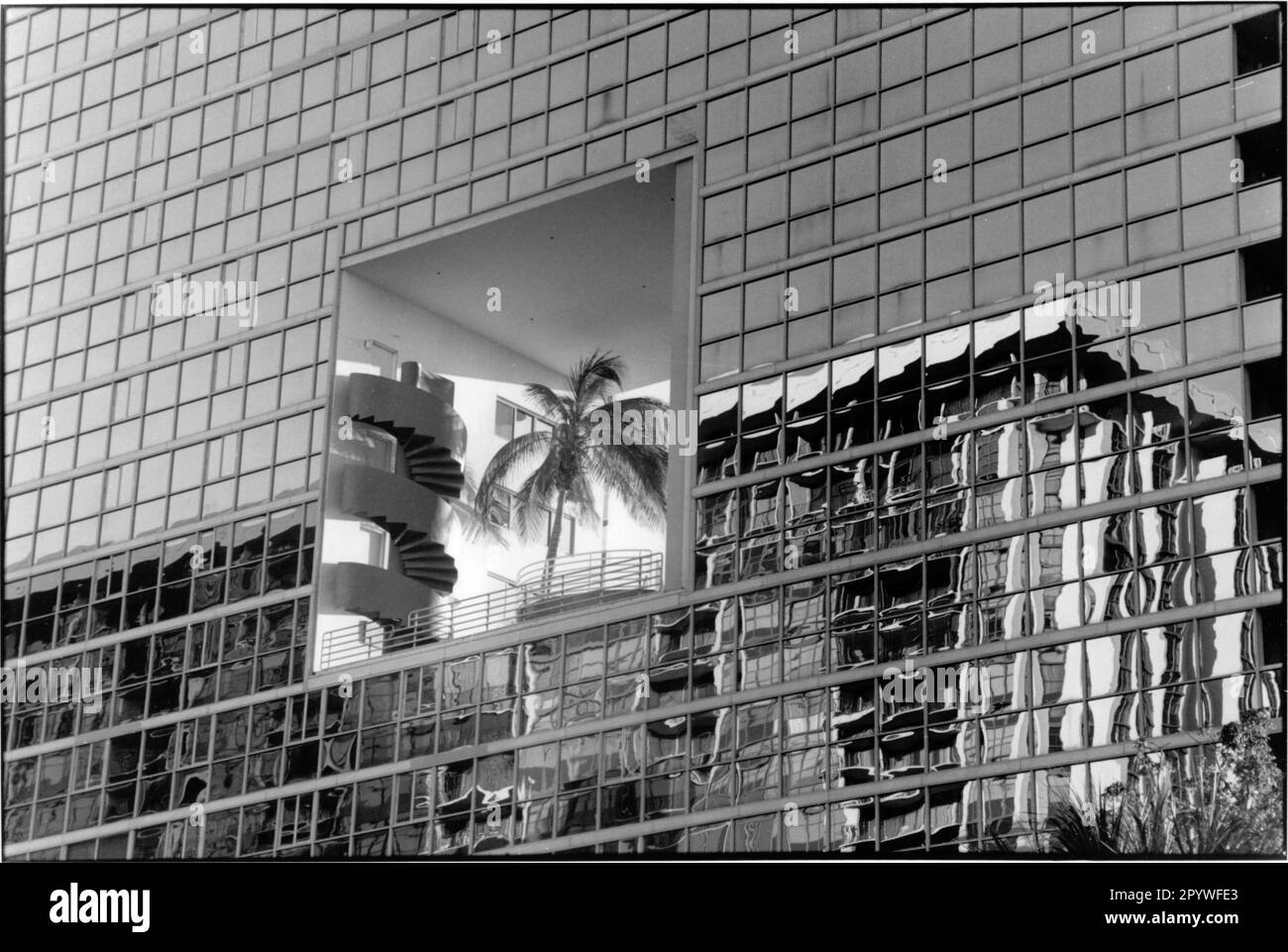 Miami, Florida (USA). Atlantis Apartment House, 2025 Brickell Avenue ...