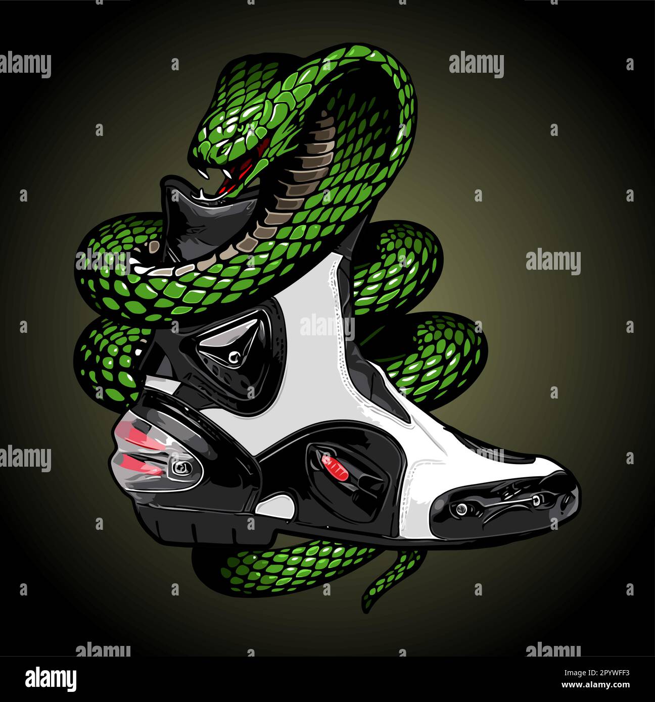 racing shoes vector template Stock Vector Image & Art - Alamy